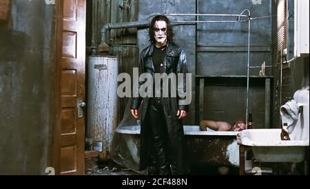 BRANDON LEE in THE CROW (1994), directed by ALEX PROYAS. Credit ...