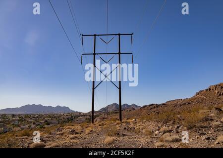 Hiking in the Amargosa Trail at Henderson, Nevada Stock Photo - Alamy