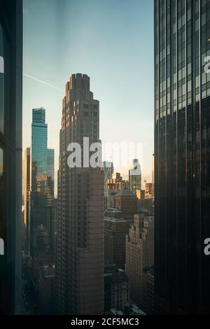 Nice views of the skyscrapers of New York City Stock Photo - Alamy