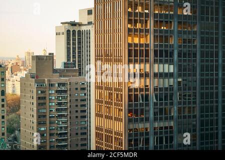 Nice views of the skyscrapers of New York City Stock Photo - Alamy