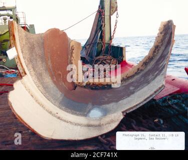 Solid Rocket Booster Recovery (NASA, Space Shuttle, 10/13/09 Stock ...