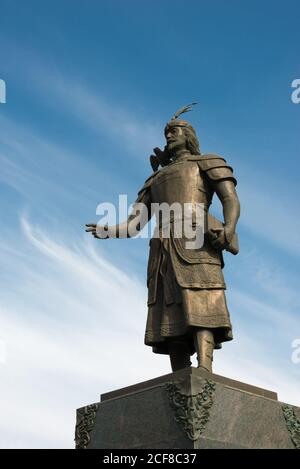 ULAANBAATAR, MONGOLIA - Marco Polo Statue in Ulaanbaatar, Mongolia ...