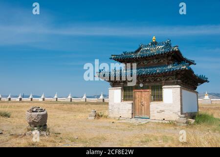 KHARKORIN, MONGOLIA - Karakorum Museum in Kharkhorin (Karakorum ...