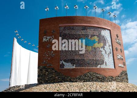 Monument of Mongol Empire in Kharkhorin (Karakorum), Mongolia ...