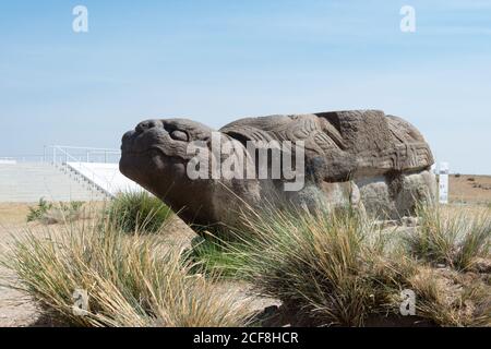 KHARKORIN, MONGOLIA - Turtle Stone in Kharkhorin (Karakorum), Mongolia ...