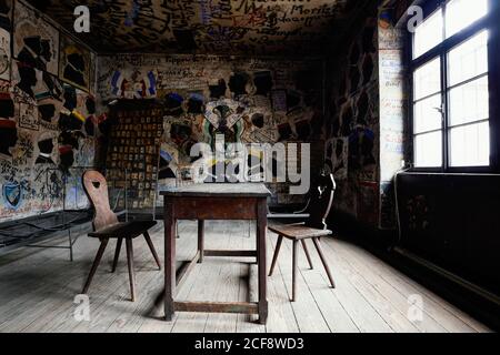 The Students Prison - Studentenkarzer - at Heidelberg University ...