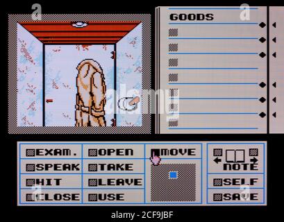 Deja Vu - Nintendo Entertainment System - NES Videogame - Editorial use ...