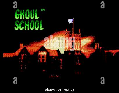 Ghoul School - Nintendo Entertainment System - NES Videogame ...
