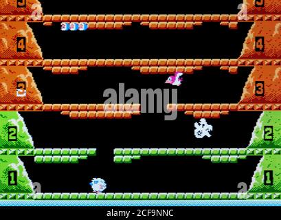 Ice Climber - Nintendo Entertainment System - NES Videogame - Editorial ...