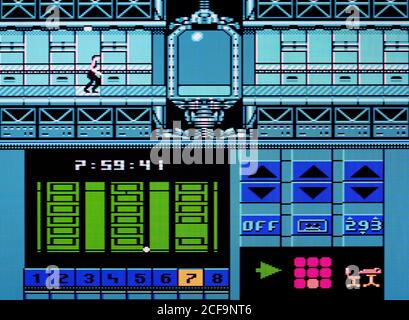 Impossible Mission II 2 - Nintendo Entertainment System - NES Videogame ...