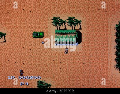 Jackal - Nintendo Entertainment System - NES Videogame - Editorial use ...