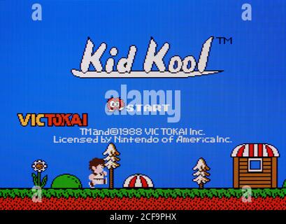 Kid Kool - Nintendo Entertainment System - NES Videogame - Editorial ...