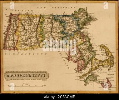 Atlas of Massachusetts Stock Photo - Alamy