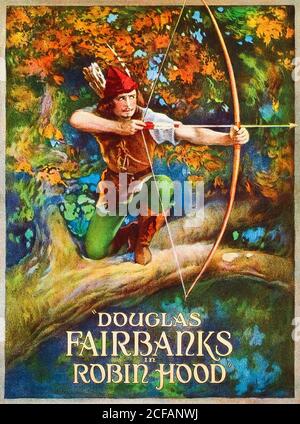 DOUGLAS FAIRBANKS in ROBIN HOOD 1922 Director ALLAN DWAN Story ELTON ...