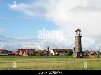 Meme fire, old lighthouse, Juist, East Frisian Islands Stock Photo - Alamy