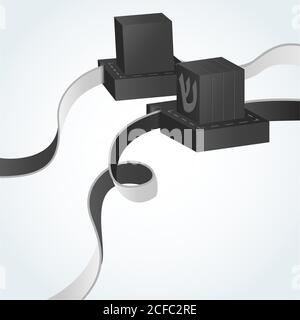 jewish tefillin prayer Stock Vector Image & Art - Alamy