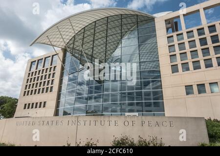 The headquarters of the United States Institute of Peace are seen ...