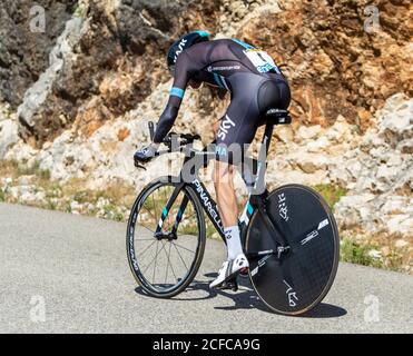 Dutch Wout Poels of Team Sky pictured during his arrival of the twelfth ...