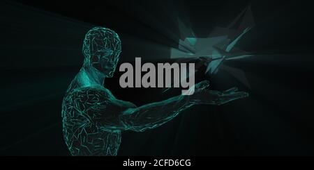 Empowered By Technology Solutions and Software Concept Stock Photo - Alamy