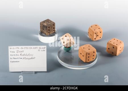 Oldest Clay and stone dice, Mohenjo daro, Indus valley civilization ...