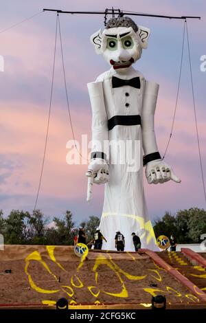 Zozobra (Old Man Gloom) in Santa Fe, New Mexico Stock Photo - Alamy