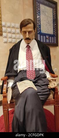 Nikola Tesla Vox doll in museum Stock Photo - Alamy