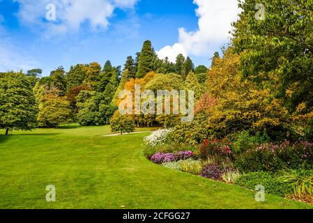 Killerton National Trust House and Garden in Devon Stock Photo - Alamy