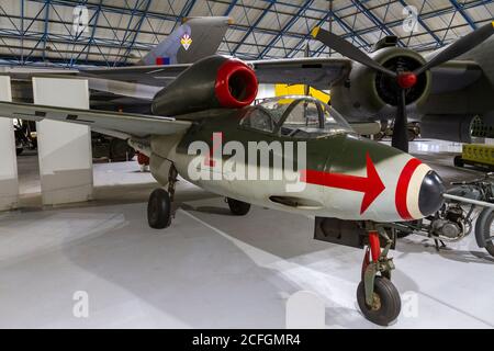 Fighter aircraft - Heinkel He 162 Stock Photo - Alamy