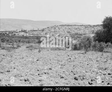 View of Nazareth. 1925, Israel, Nazareth Stock Photo - Alamy