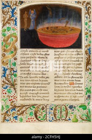 The Torment of Murderers 1475 by Simon Marmion Stock Photo - Alamy