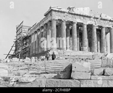 Athens. The Parthenon. 1900, Greece, Athens Stock Photo - Alamy