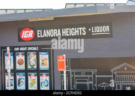 IGA supermarket and liquor store in the town of Berry, regional new ...