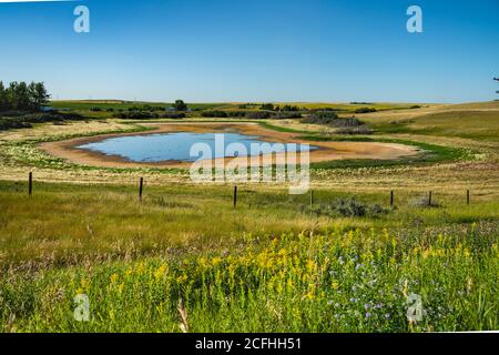 Landscape Saskatchewan Prairie Stock Photo - Alamy