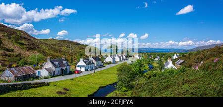 Duirinish village, Highlands, Scotland, United Kingdom, Europe Stock ...
