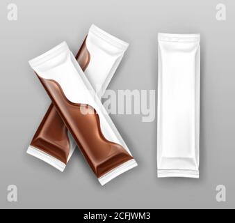 Dark or milk chocolate bars, sweets and dessert Stock Vector Image ...