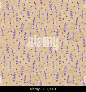 Watercolor old lavender background texture. Aquarelle faded purple ...