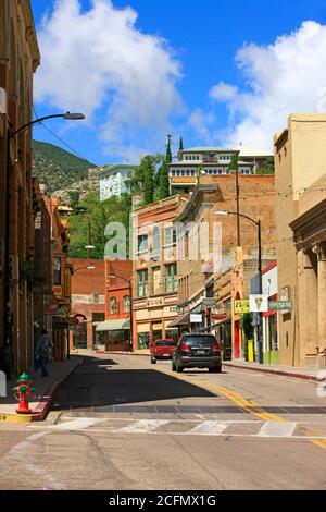 Downtown Bisbee in the Mule Mountains of southern Arizona Stock Photo - Alamy