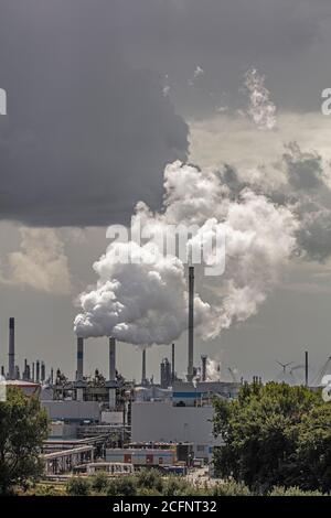 The Netherlands, Rotterdam, Botlek, Port of Rotterdam. AVR (Afval ...