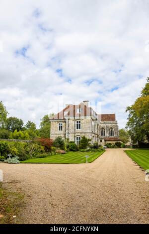 Wolvesey Palace, seat and residence of the Bishop of Winchester, in The ...