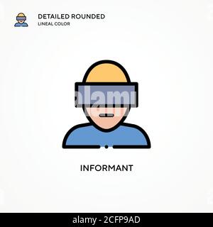 Invisibility vector icon. Modern vector illustration concepts. Easy to ...