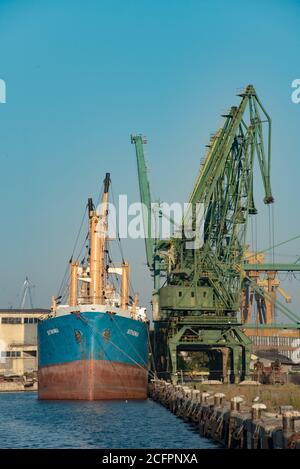 Varna, Bulgaria. September 5th 2020 Navios maritime shipping company ...