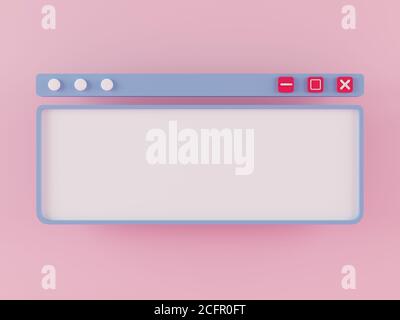 A blank computer internet browser screen Stock Photo - Alamy