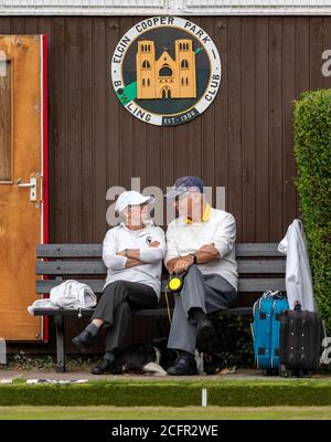 7 September 2020. Cooper Park Bowling Club, Elgin, Moray, Scotland, UK ...