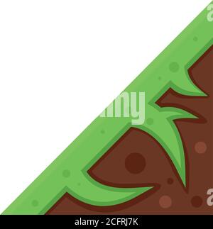 Game platformer icon. Flat illustration of game platformer vector icon ...