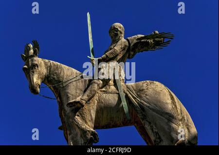 Tomb of Cangrande della Scala, Scaliger tombs, a group of five funerary ...