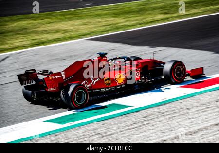 05 VETTEL Sebastian (ger), Scuderia Ferrari SF71H, action during the ...