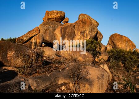 Balancing Rocks of Epworth in Zimbabwe, Africa - These rocks achieved ...