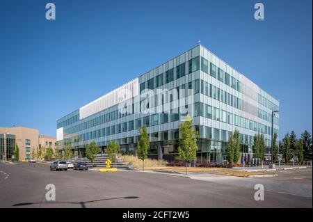 Calgary, Alberta - September 4, 2020: The Riddell Library and Learning ...