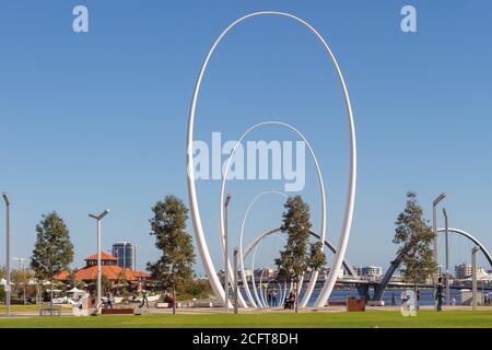 World’s tallest freestanding Carbon fibre sculpture Spanda by Christian ...