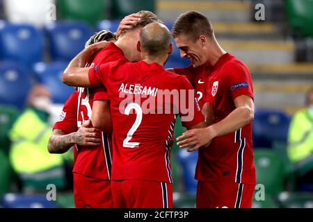 Erling Braut Haaland (9 Norway) celebrates after scoring during the ...